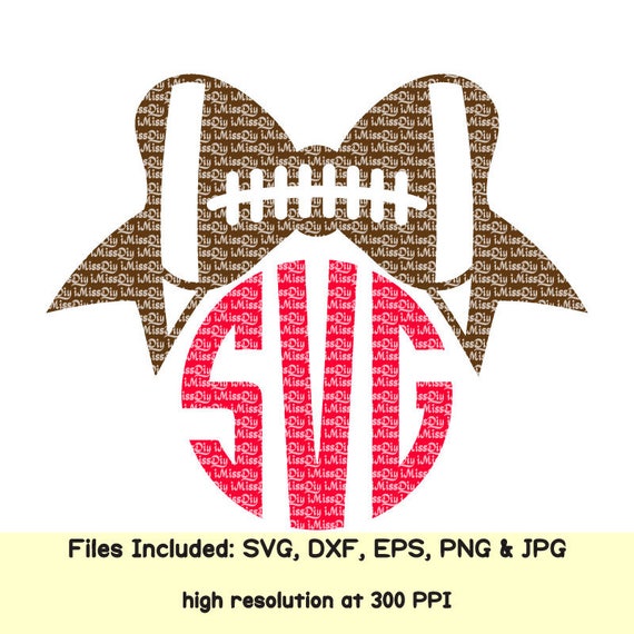 Fall Football Svg Cheer Bows Mom Sports Balls Helmet Laces - Etsy