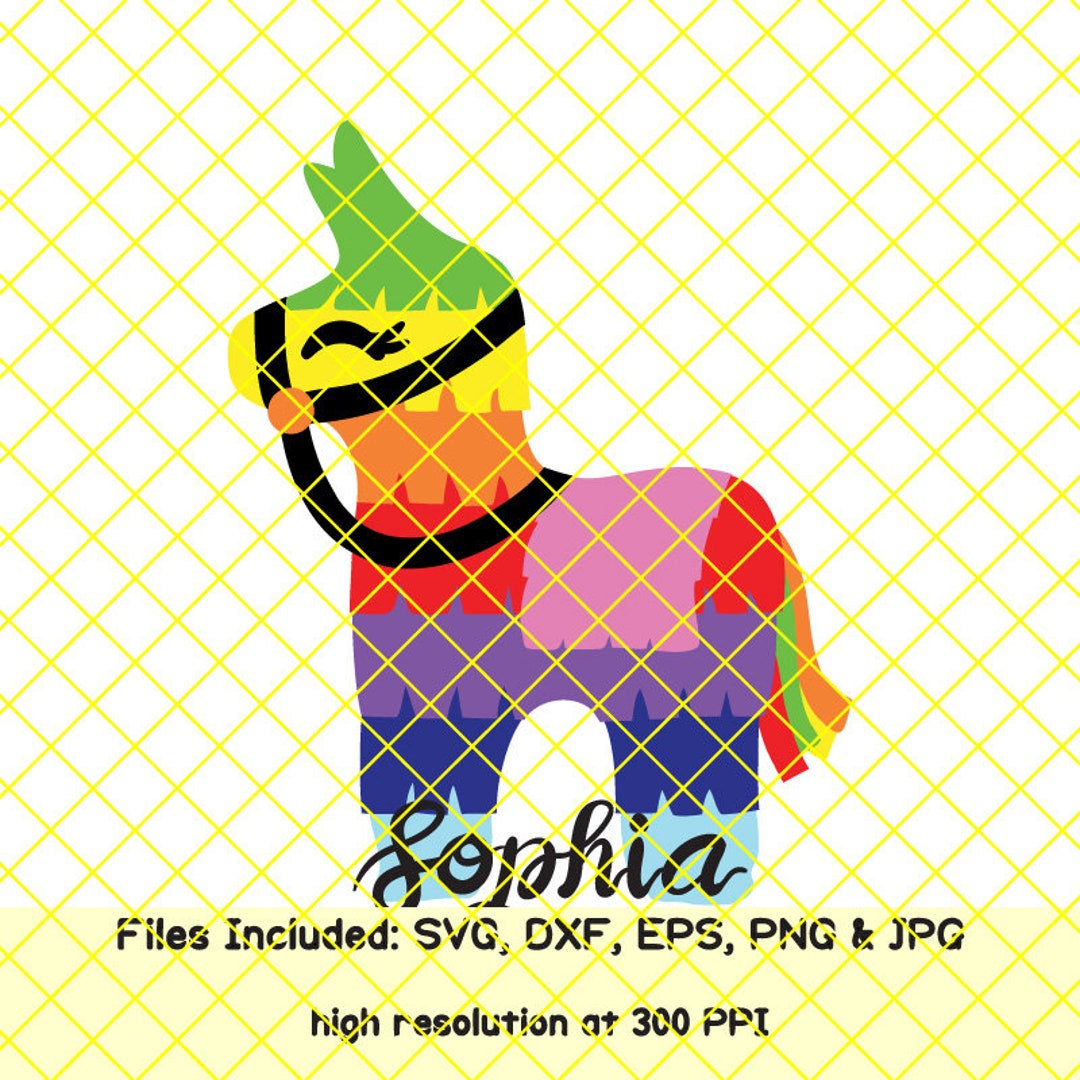 Pinata Svg Cinco De Mayo Svg Fiesta Svg Mexican Svg Design Clipart ...