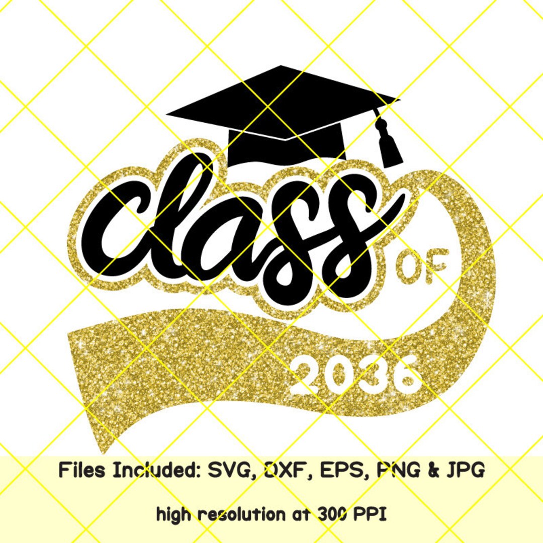 Class of 2036 Svg Kindergarten Graduation Svg Grow With Me Handprint ...