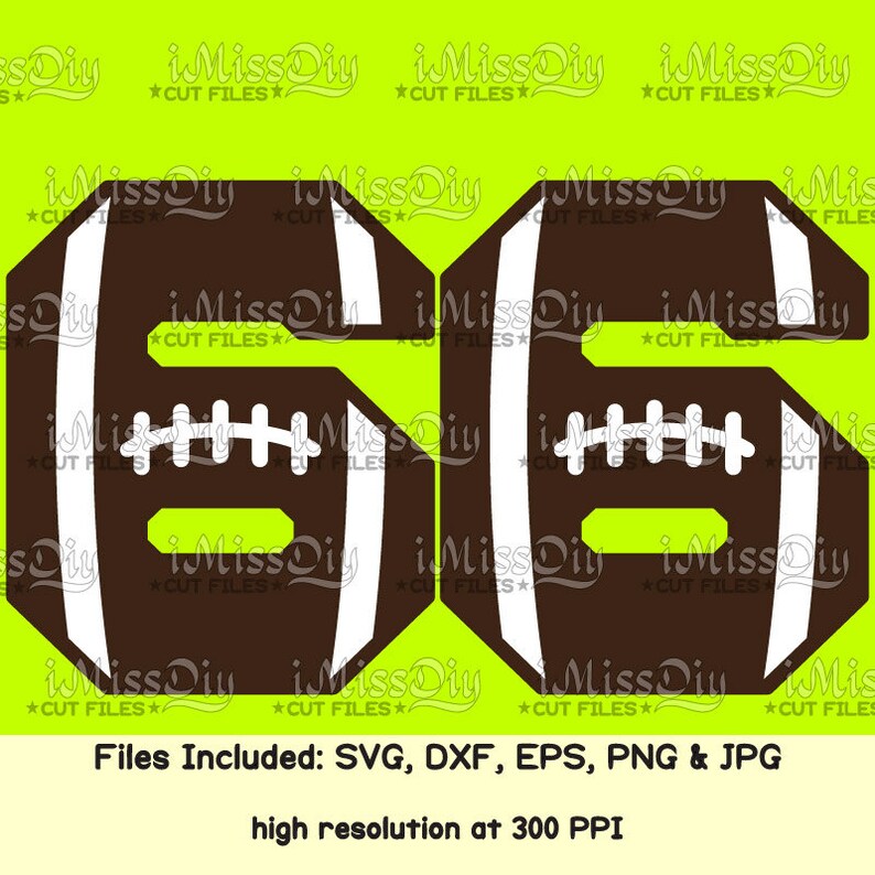 Svg Football Numbers Svg Sports Balls Svg Fall Mom Laces Svg | Etsy