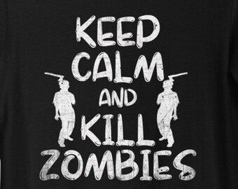 Keep Calm Zombies | Etsy