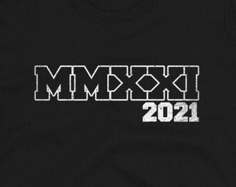 Mmxxi T Shirt - Etsy