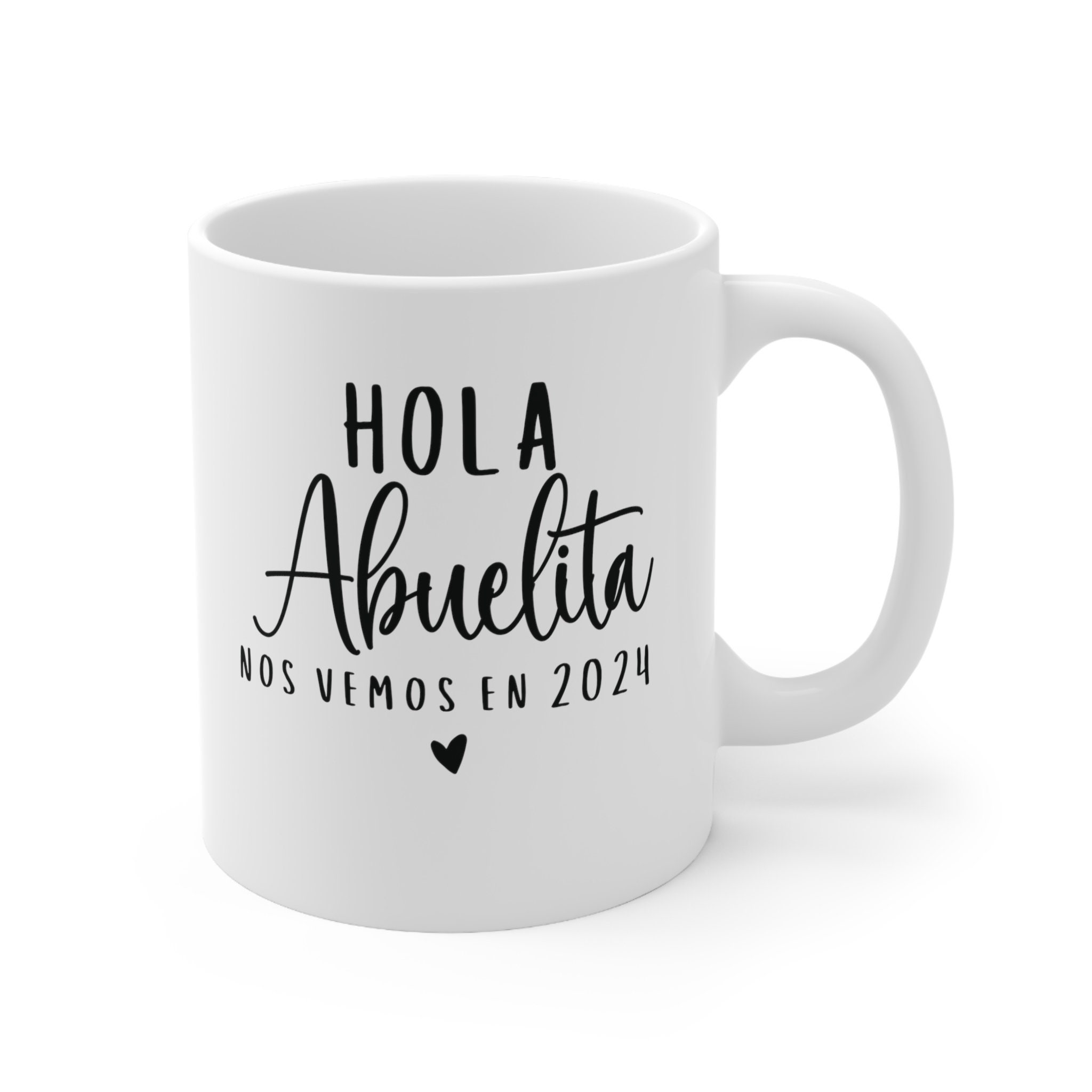 Hola Abuelita Nos Vemos En 2024 Spanish Pregnancy Announcement for ...