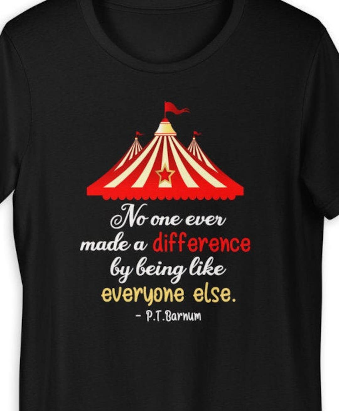 No One Ever Made A Difference By Being Like Everyone Else Motivational
