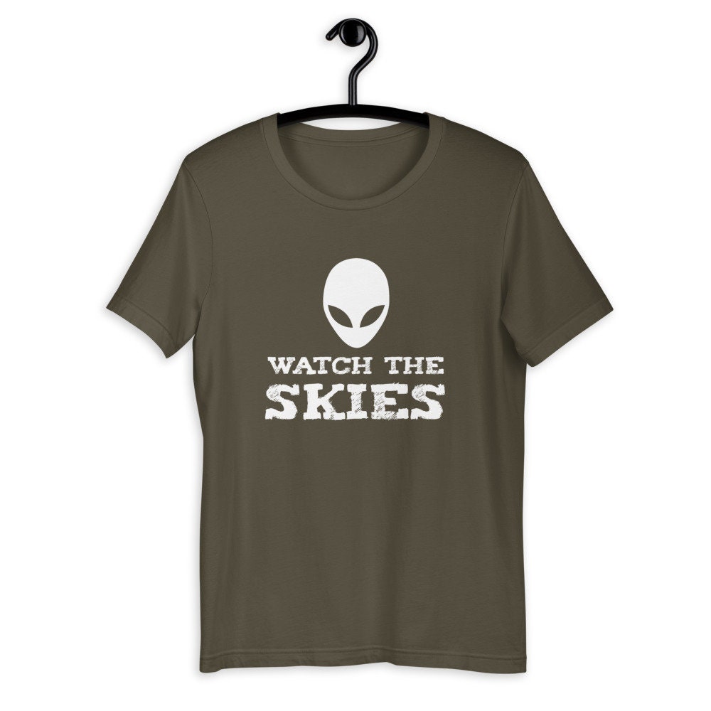 Funny Alien Abduction T-shirt Watch the Skies Shirt Funny - Etsy