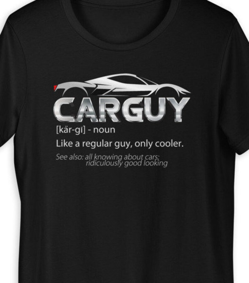 Car Guy Definition T-shirt, Car Guy Sport Shirt, Car Lover Gift, Funny ...