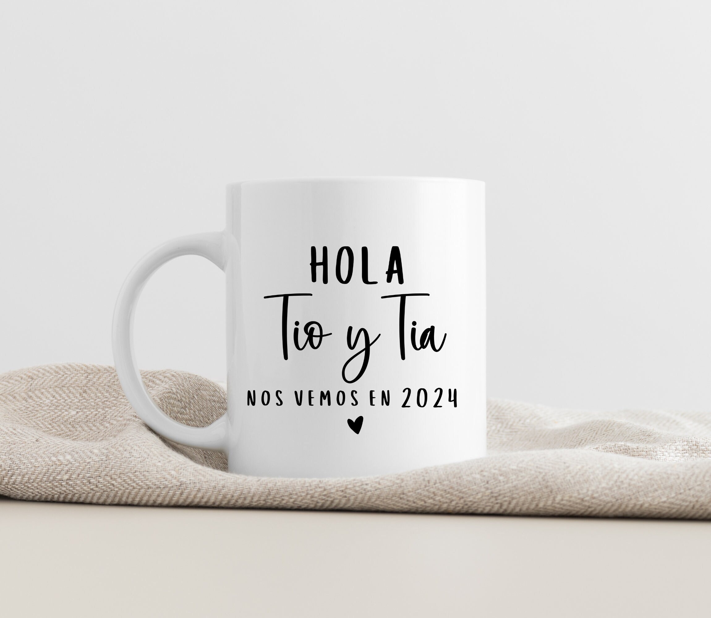 Hola Tio Y Tia Nos Vemos En 2024 Spanish Pregnancy Announcement For