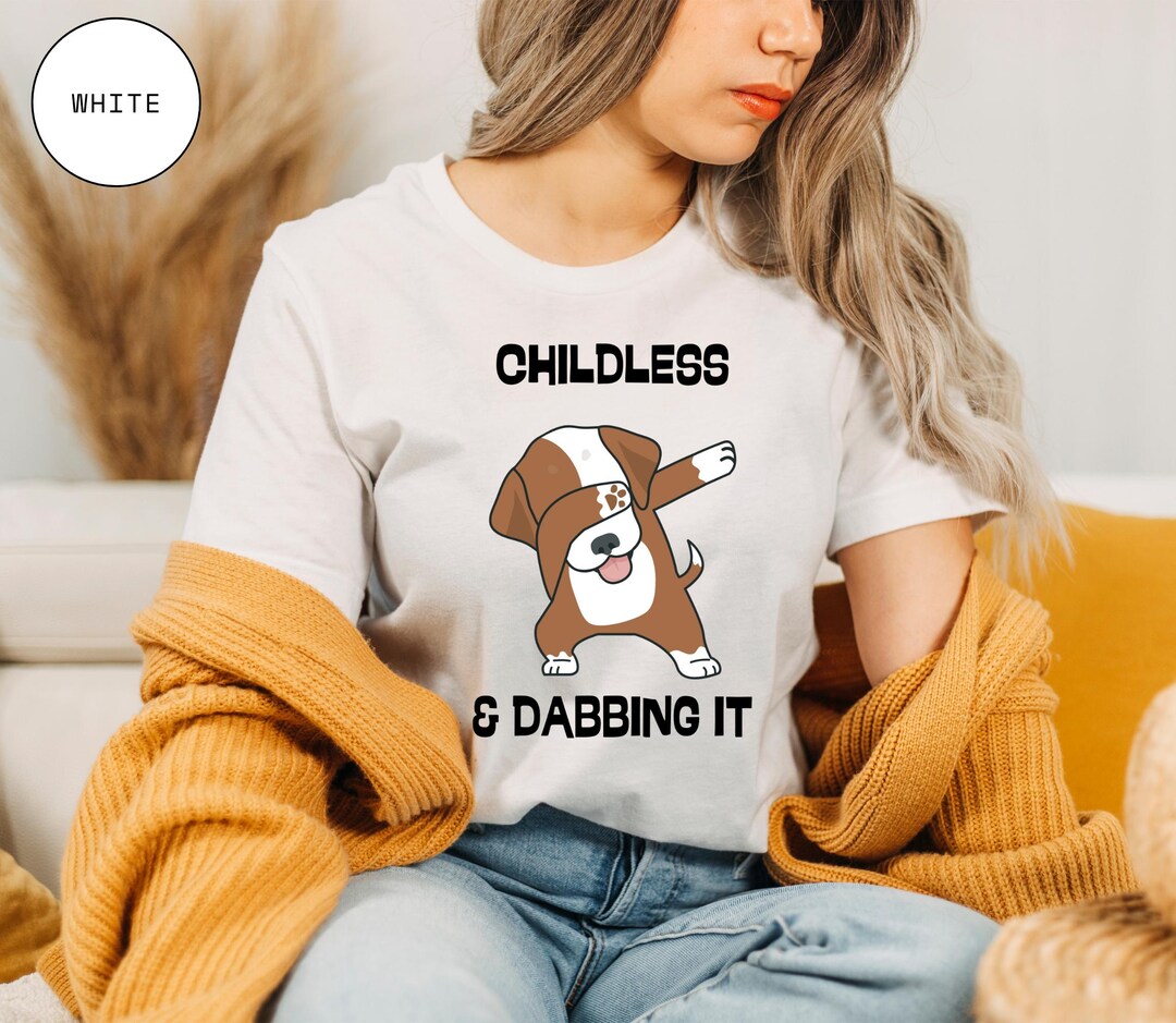 Childless Dog Lady for Kamala Harris Cute Dabbing Dog Pug Dog Lady for ...