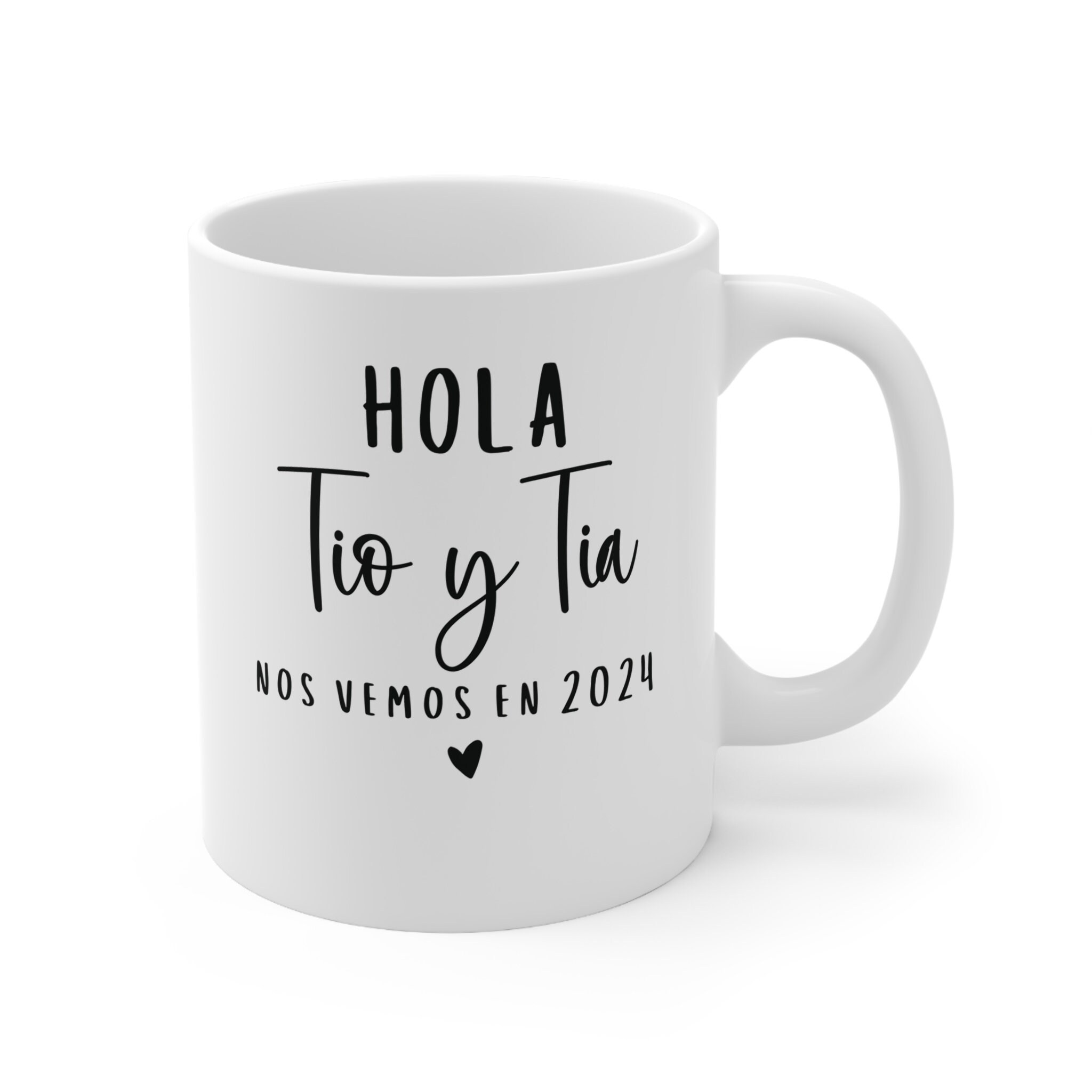 Hola Tio Y Tia Nos Vemos En 2024 Spanish Pregnancy Announcement For