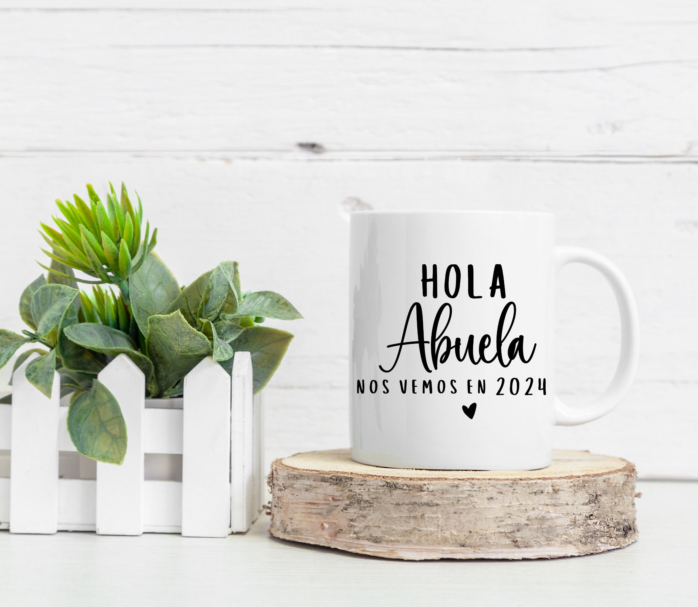 Hola Abuela Nos Vemos En 2024 Spanish Pregnancy Announcement for ...