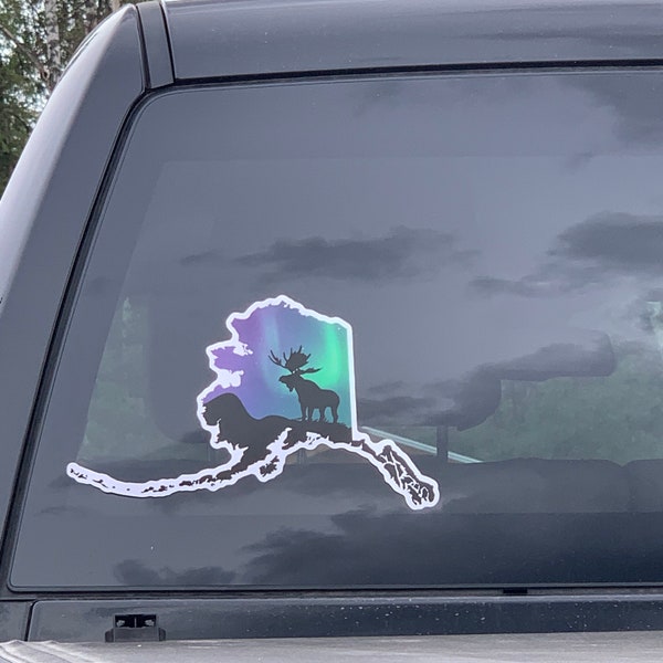 Alaska Car Decal - Etsy