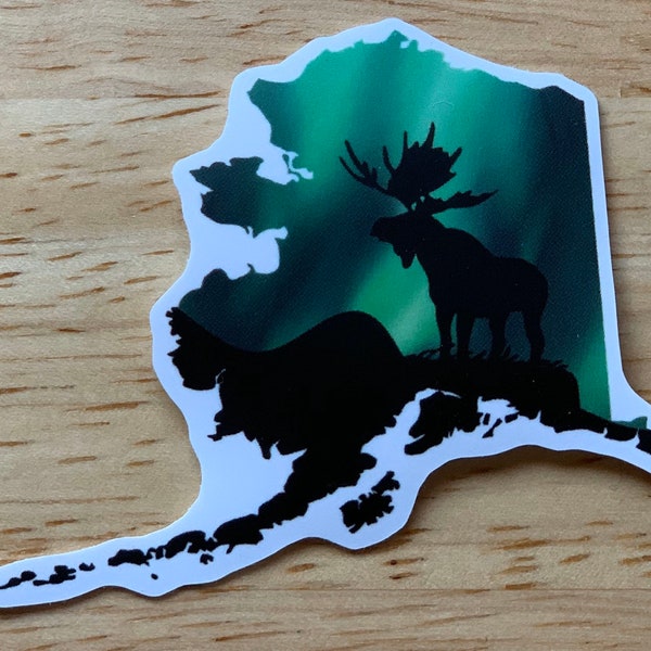 Alaska Decal - Etsy