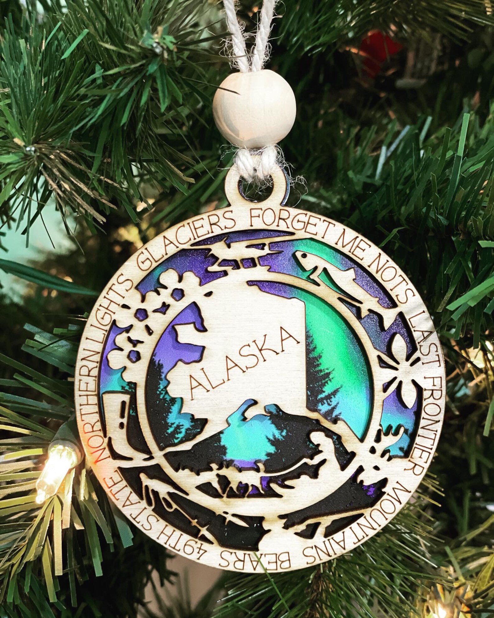 Alaskan Christmas Ornaments Christmas Ornaments - Etsy