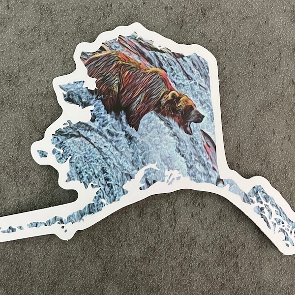 Alaska Sticker - Etsy