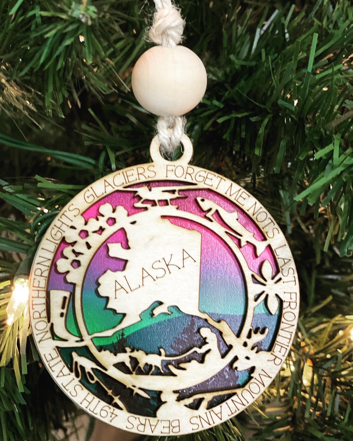 Alaskan Christmas Ornaments Christmas Ornaments | Etsy