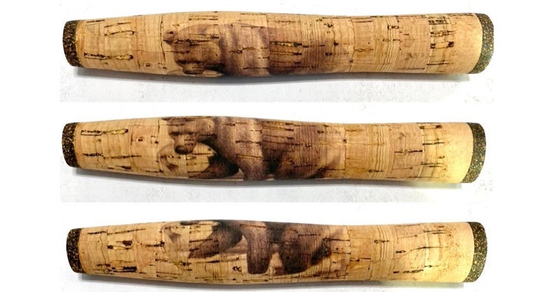 Custom Fly Rod Cork Grips – Handcrafted Wildlife Art for Fly Fishing ...