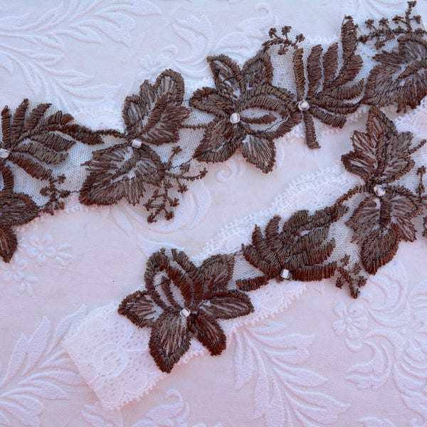 Brown Wedding Garter - Etsy
