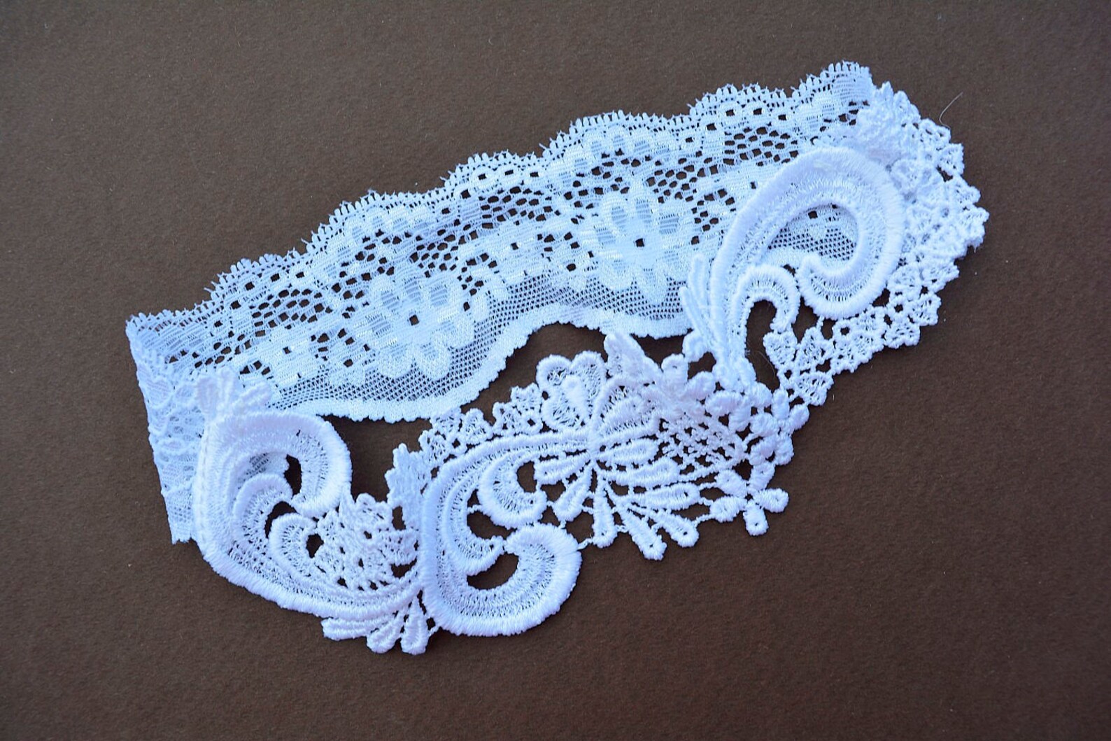 White Garter Bridal Garter Set Belt White, Wedding Garter Set Venice ...