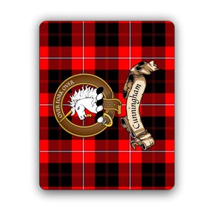 Cunningham Scottish Clan Crest Computer Mouse Pad - Etsy