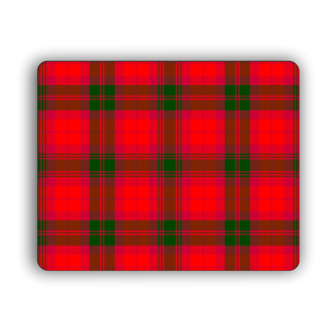 Macnab Scottish Clan Tartan Crest Computer Mouse Pad - Etsy