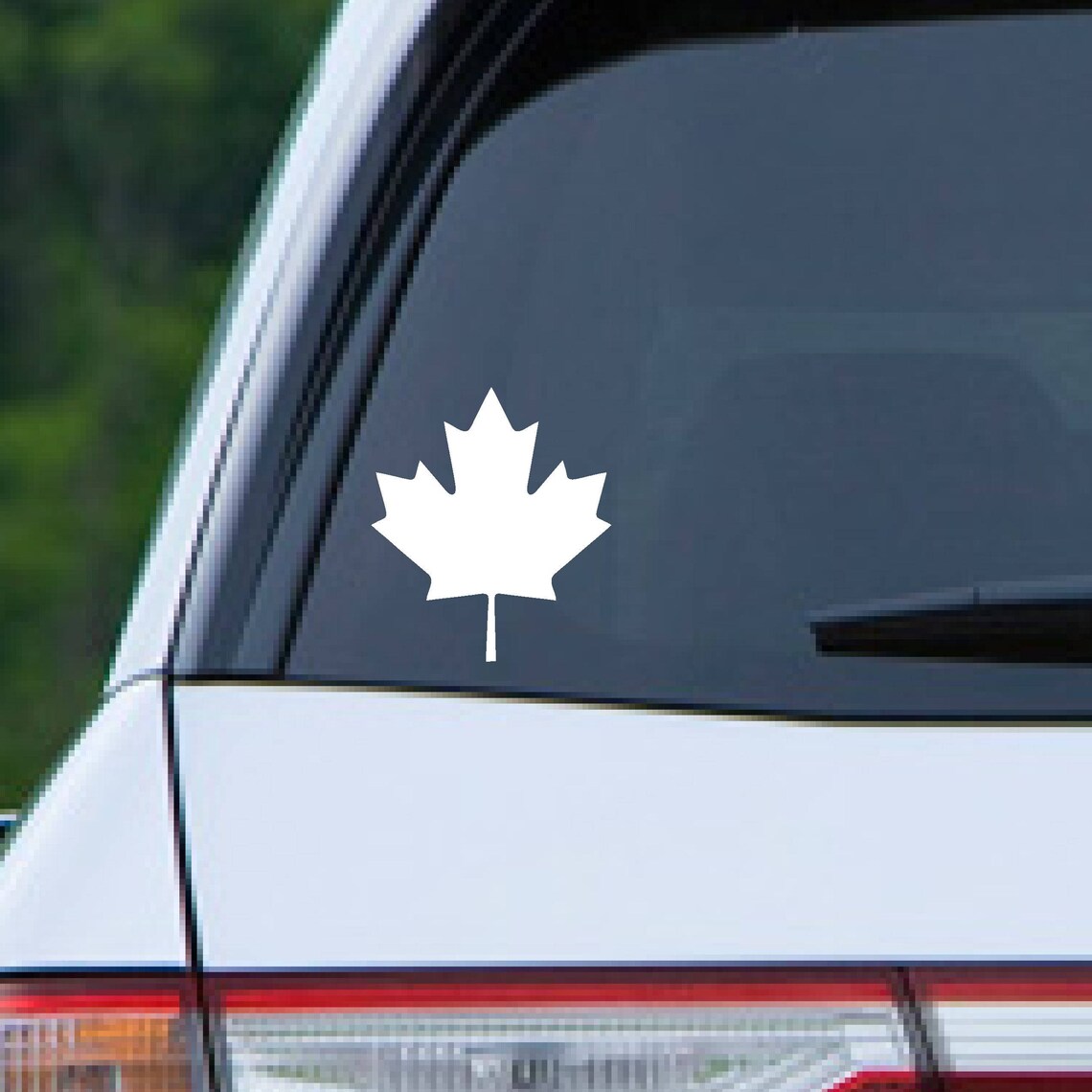Canada Maple Leaf Vinyl Decal Indoor/outdoor - Etsy Canada