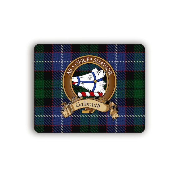 Galbraith Scottish Clan Crest Computer Mouse Pad | Etsy