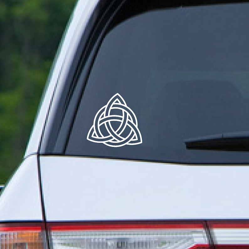 Celtic Knot Vinyl Decal Indoor/Outdoor | Etsy