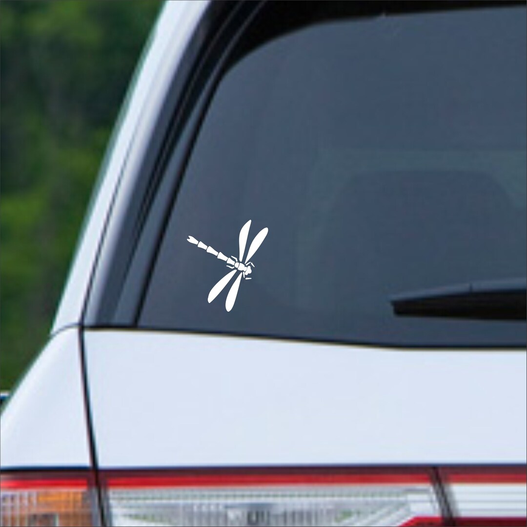 Dragonfly Vinyl Decal Indoor/outdoor - Etsy