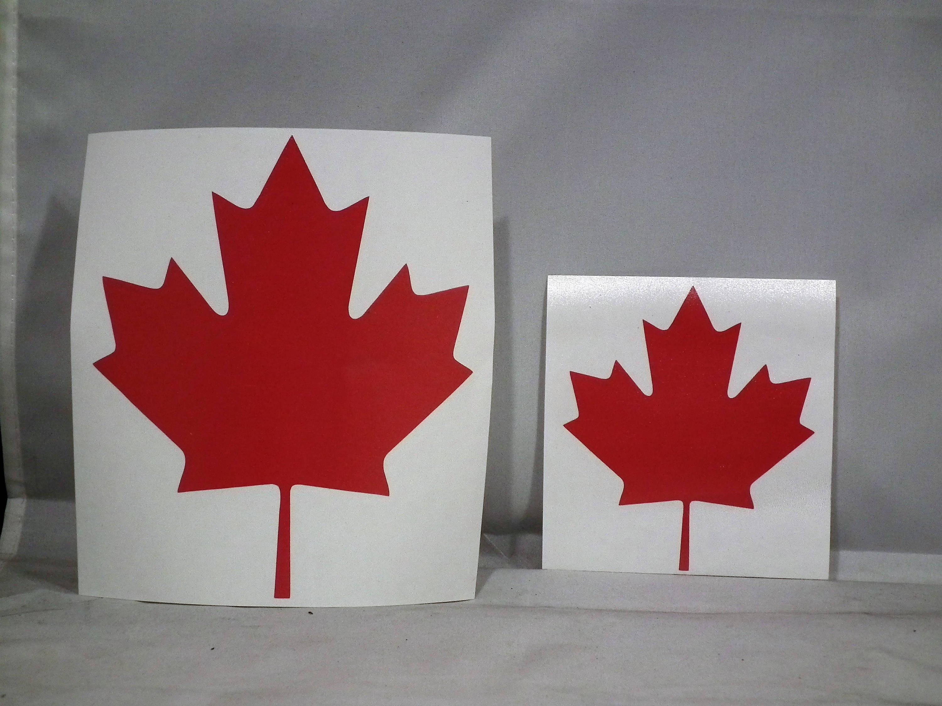 Canada Maple Leaf Vinyl Decal Indoor/outdoor - Etsy Canada