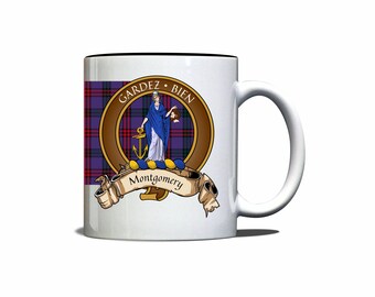 Maclean Scottish Clan Tartan Crest Motto 11oz Mug - Etsy