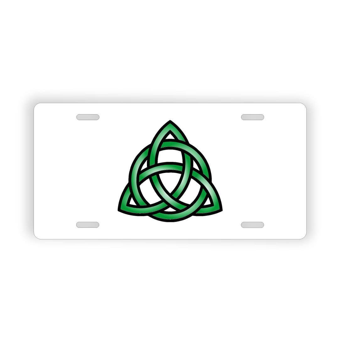 Celtic Knot Novelty License Plate - Etsy