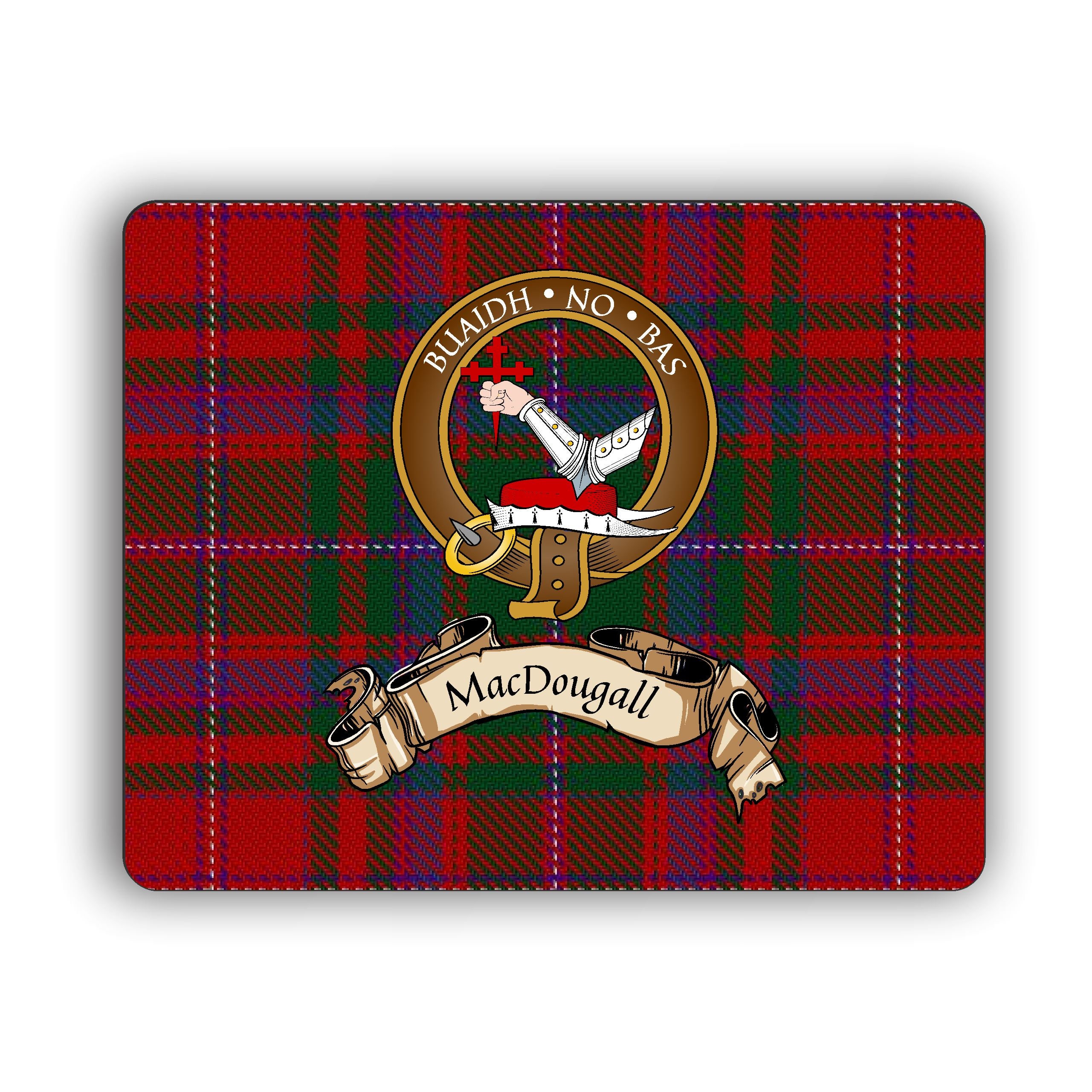 MacDougall Scottish Clan Crest Computer Mouse Pad | Etsy