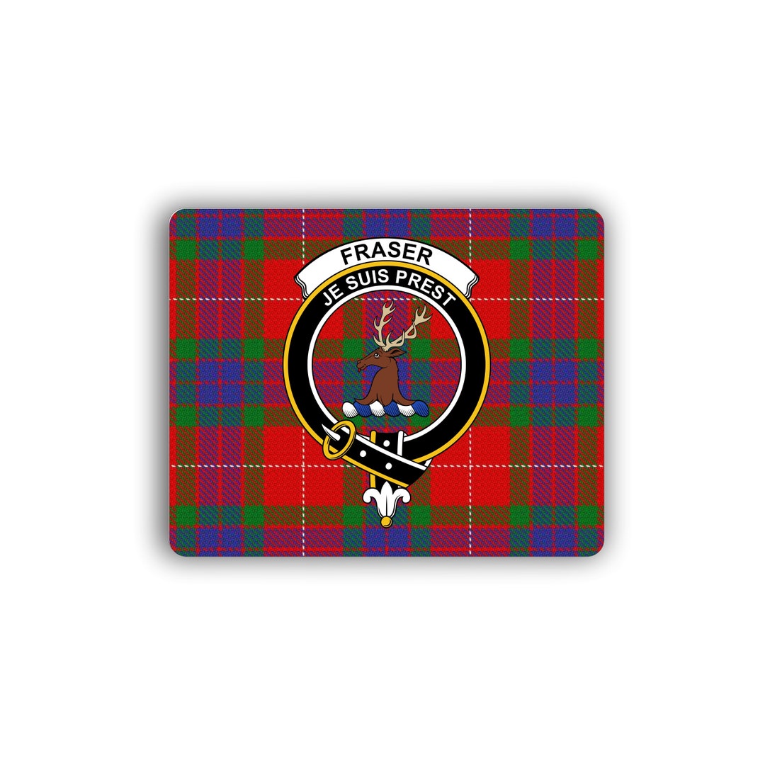Fraser of Lovat Scottish Clan Crest Computer Mouse Pad - Etsy