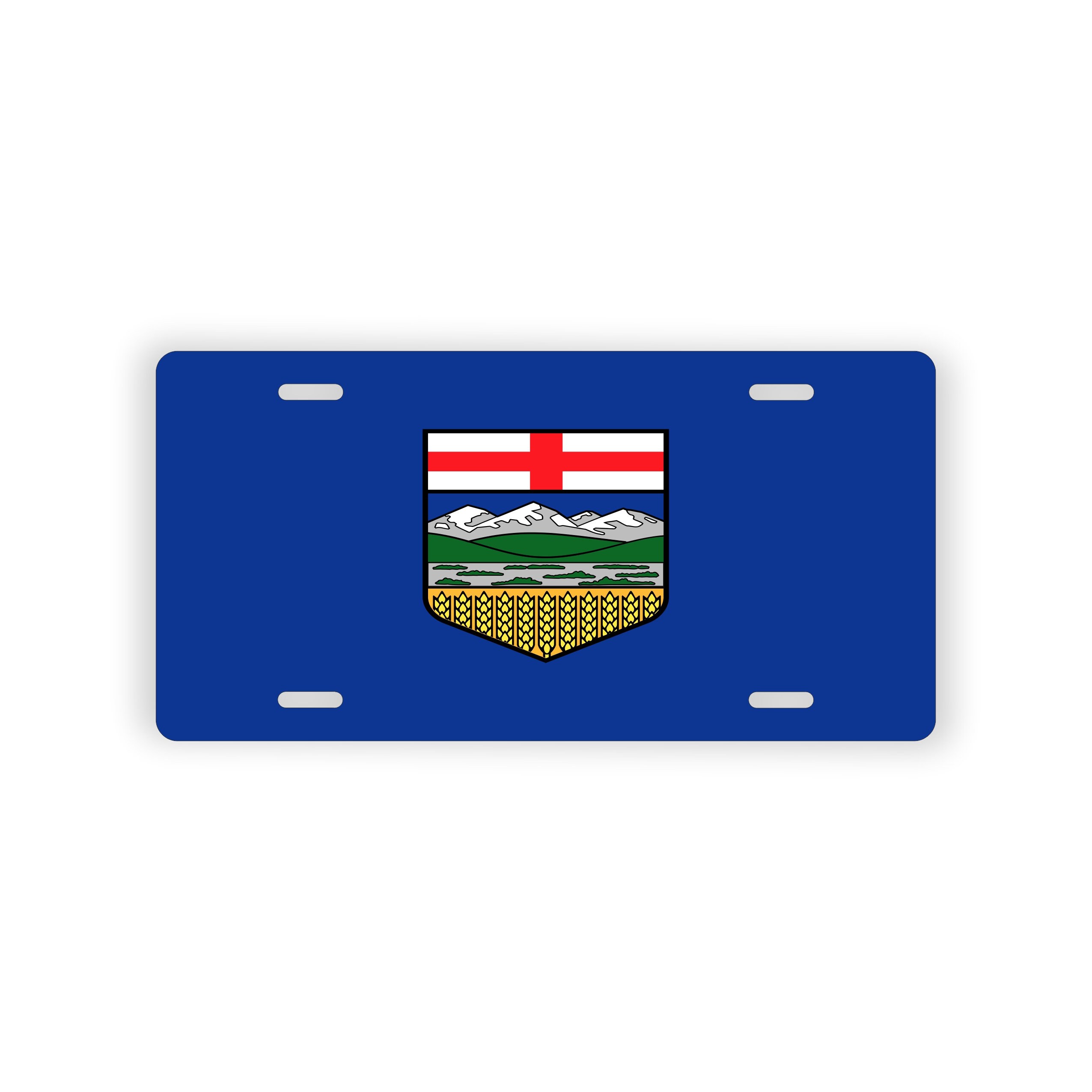 Alberta Canadian Province Flag Novelty License Plate | Etsy UK