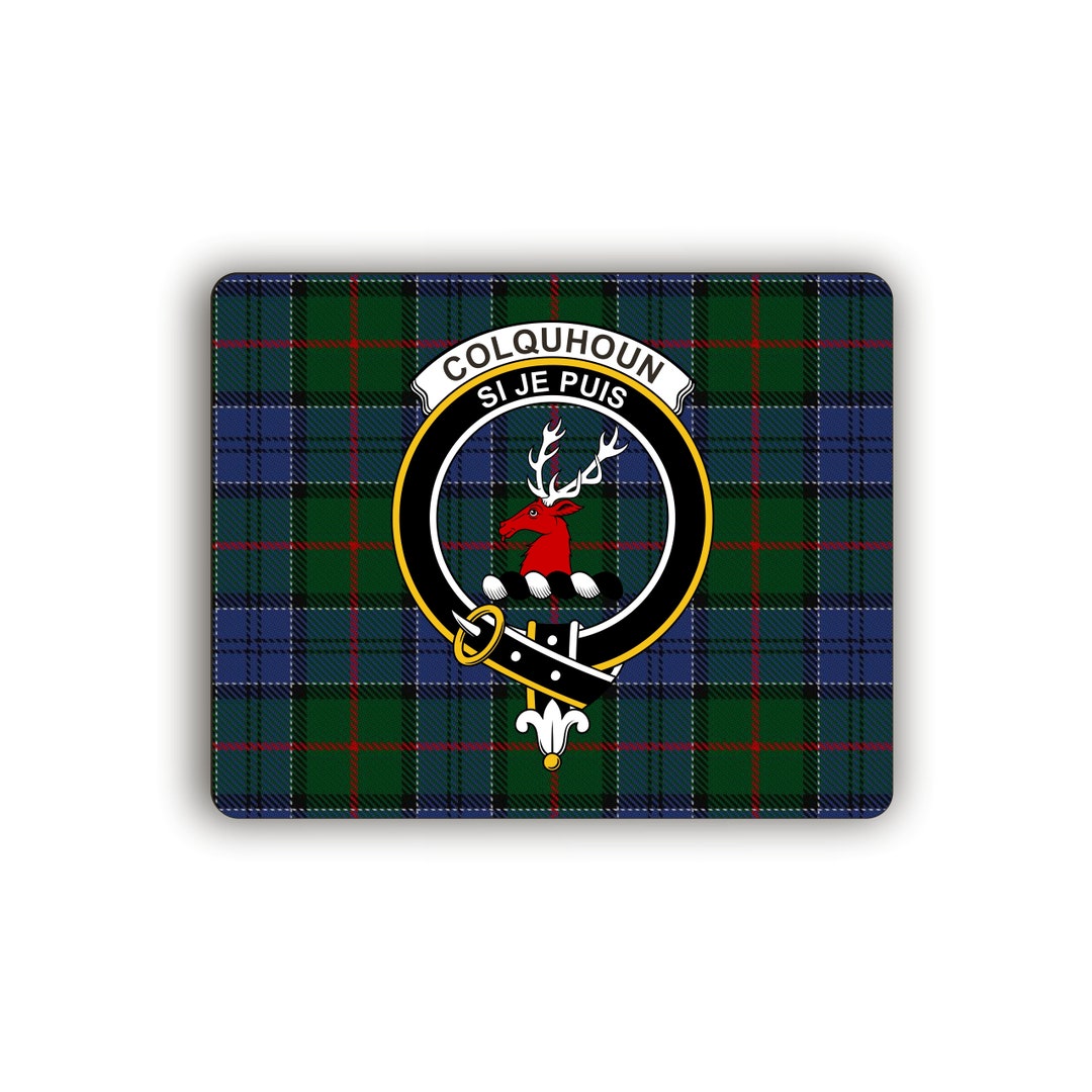 Colquhoun Scottish Clan Crest Computer Mouse Pad - Etsy