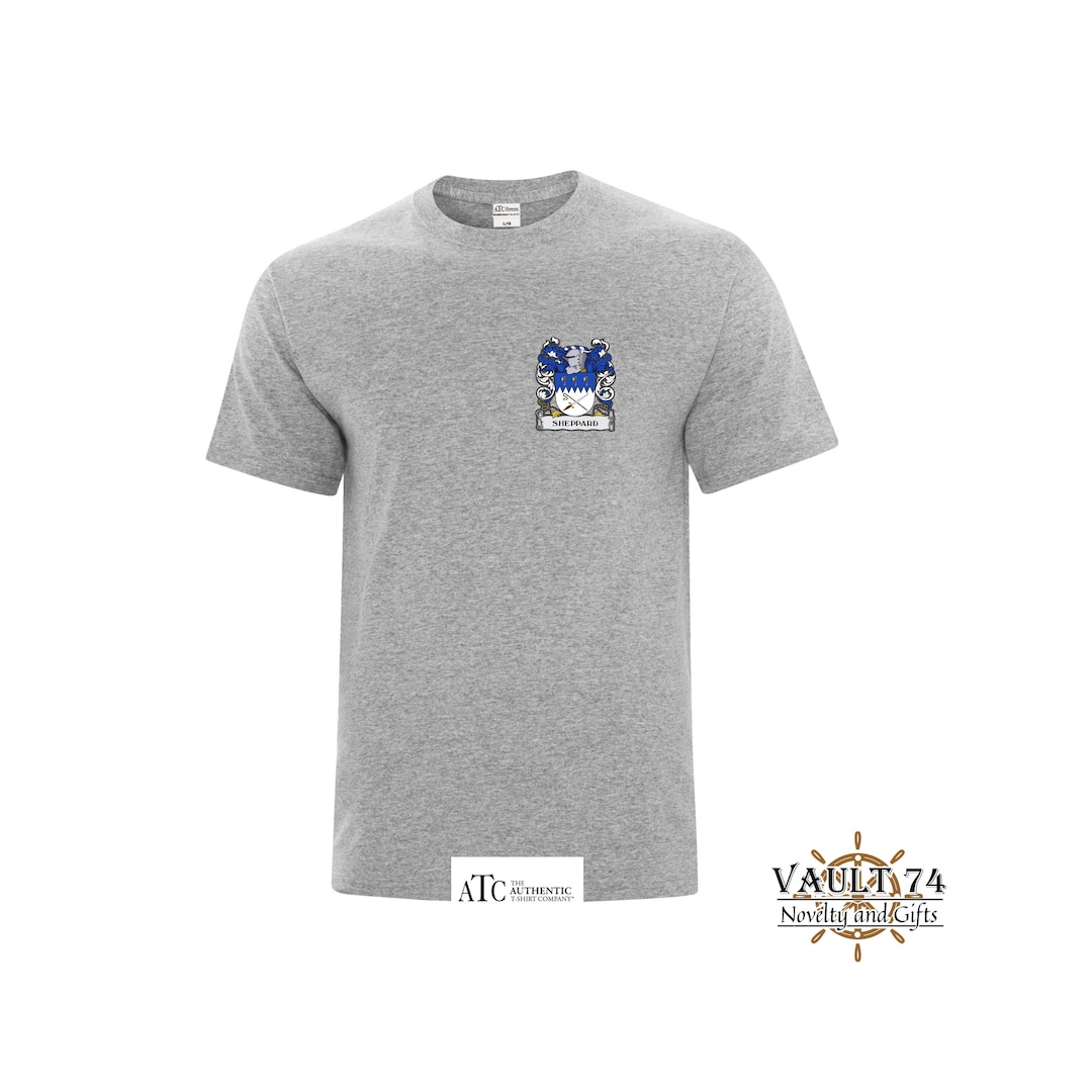 Sheppard Family Crest Coat of Arms T-shirt - Etsy