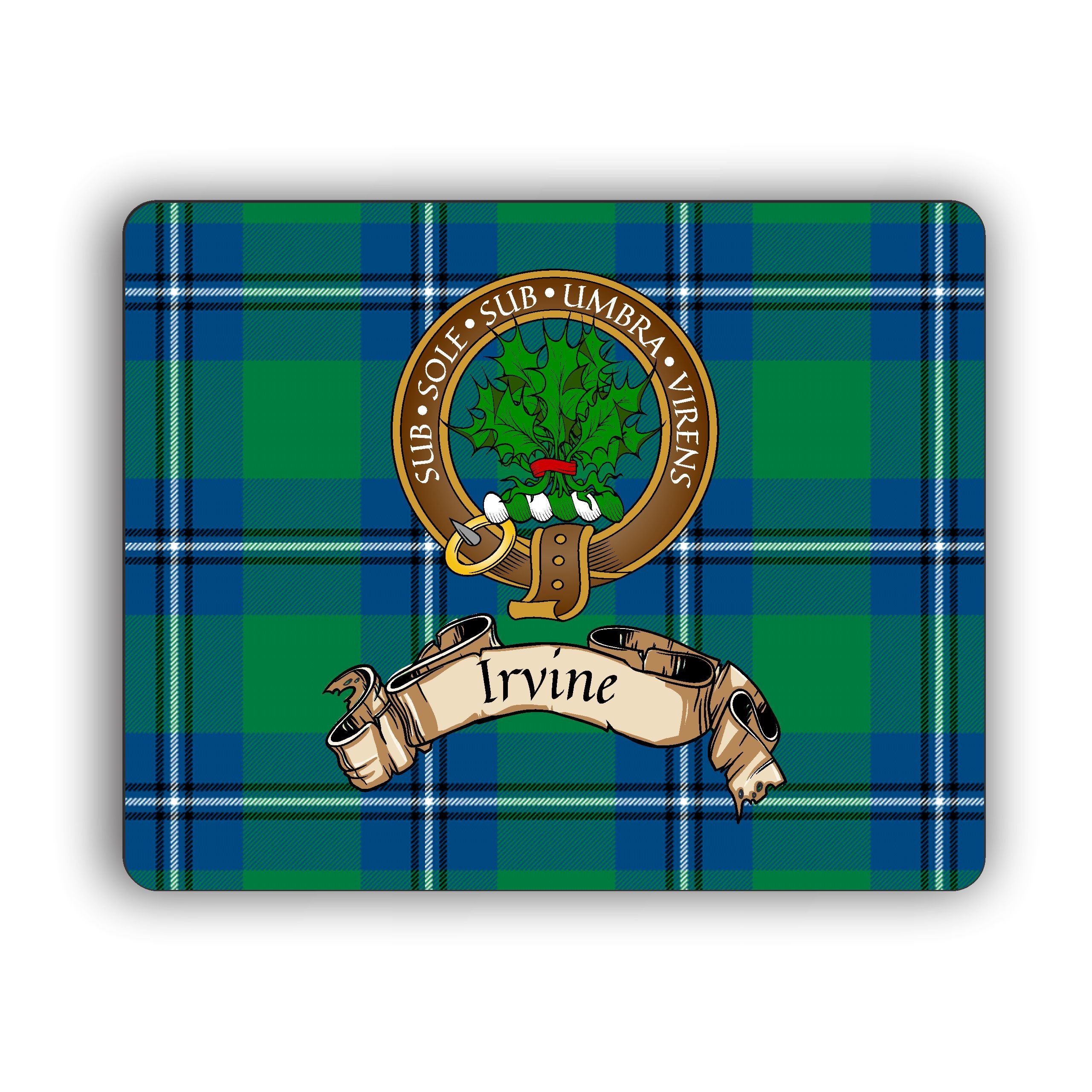 Irvine Scottish Clan Crest Computer Mouse Pad | Etsy