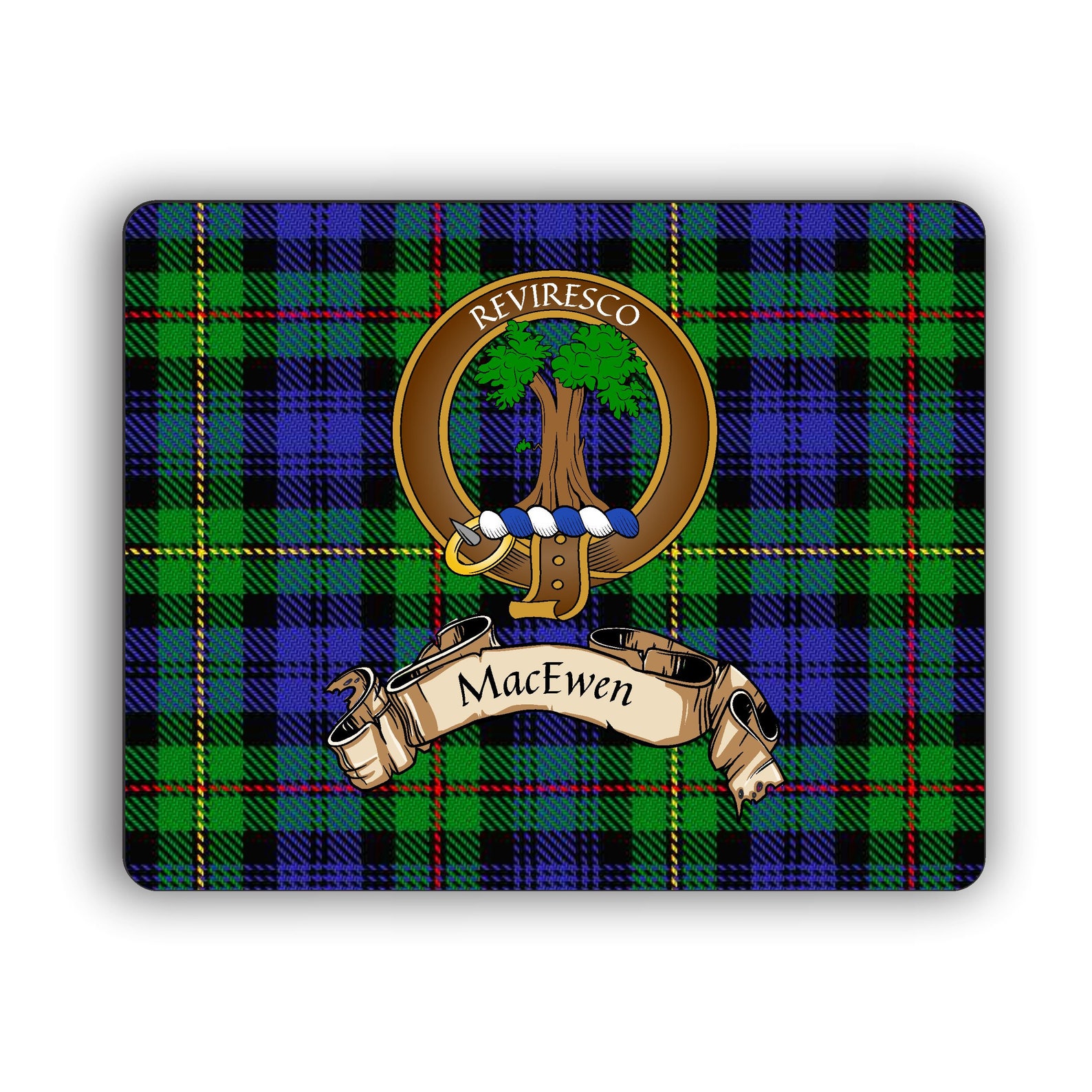 Macewen Scottish Clan Crest Computer Mouse Pad - Etsy Canada