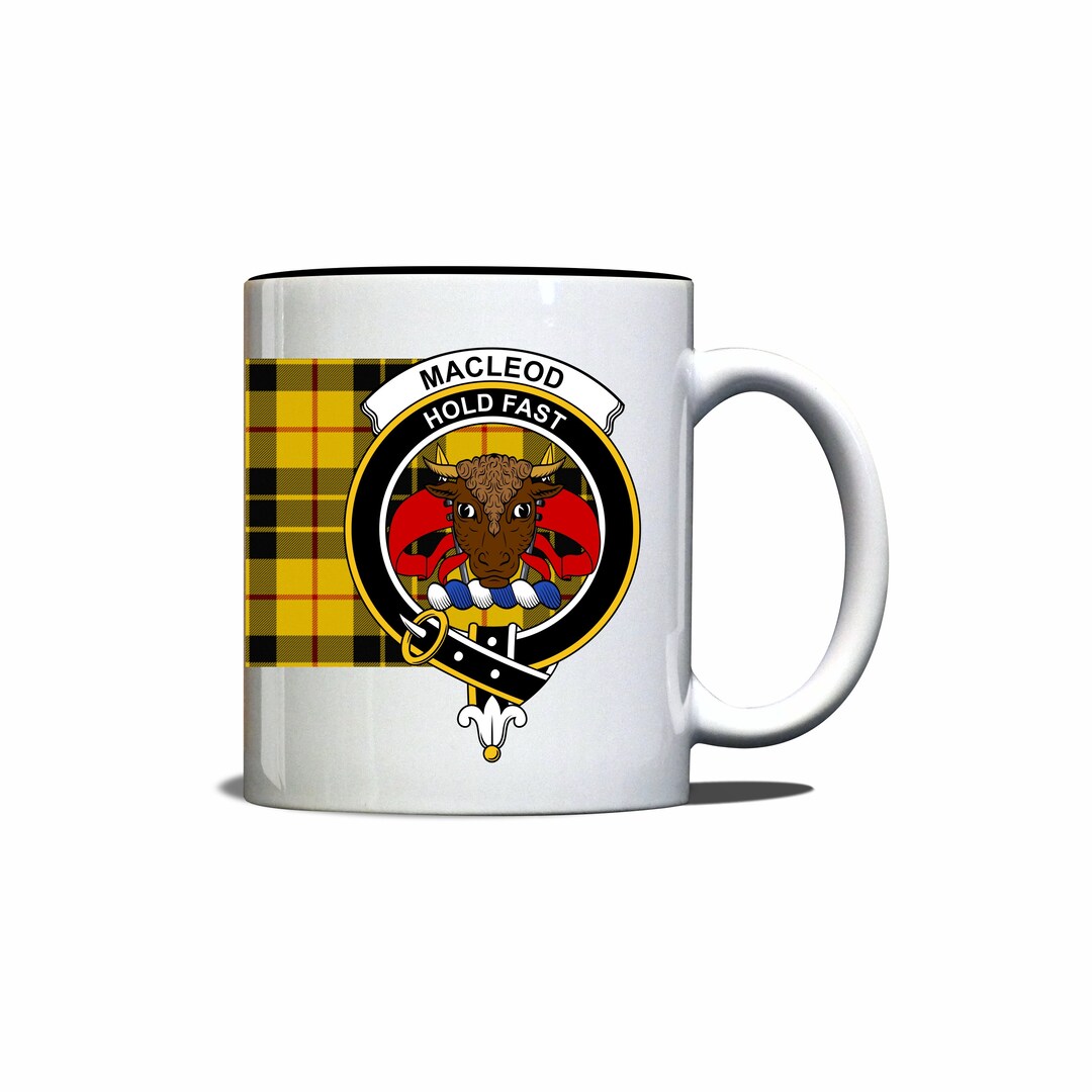 Macleod Scottish Clan Tartan Crest Motto - Etsy