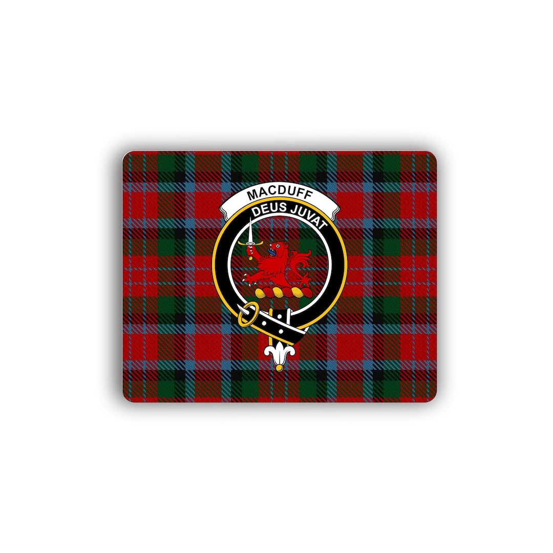 Macduff Scottish Clan Crest Computer Mouse Pad - Etsy
