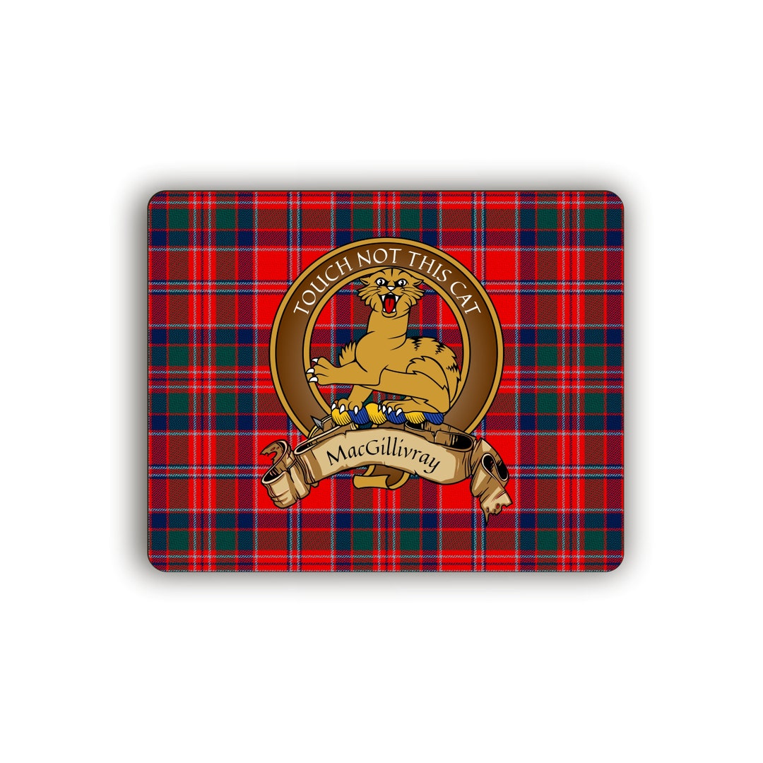 Macgillivray Scottish Clan Crest Computer Mouse Pad - Etsy