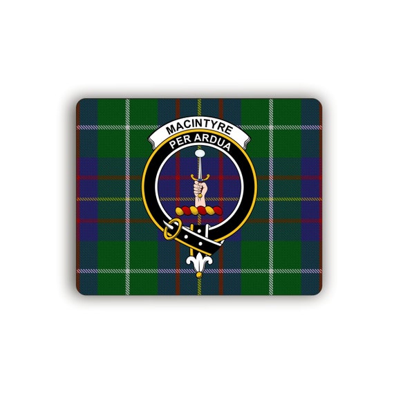 Macintyre Scottish Clan Crest Computer Mouse Pad - Etsy Canada