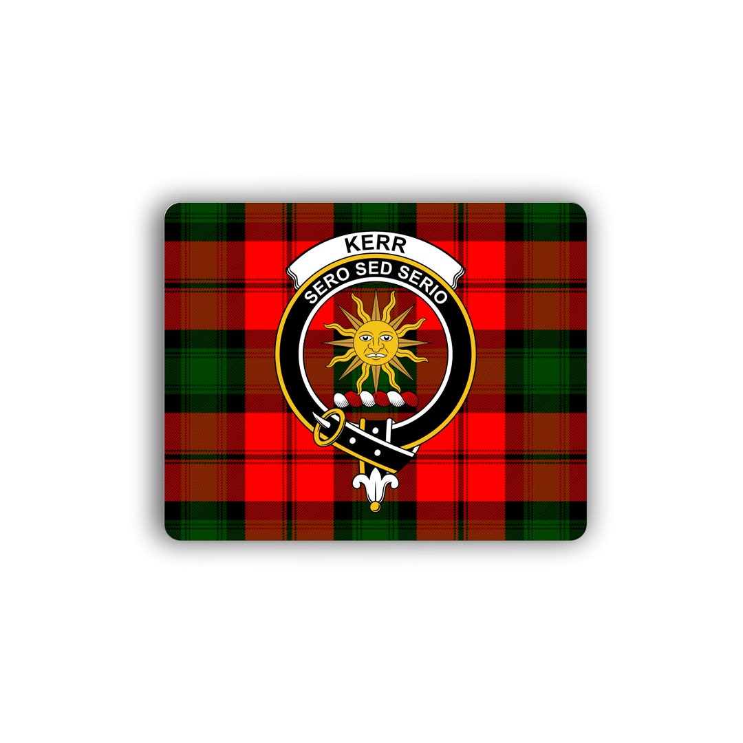 Kerr Scottish Clan Crest Computer Mouse Pad - Etsy