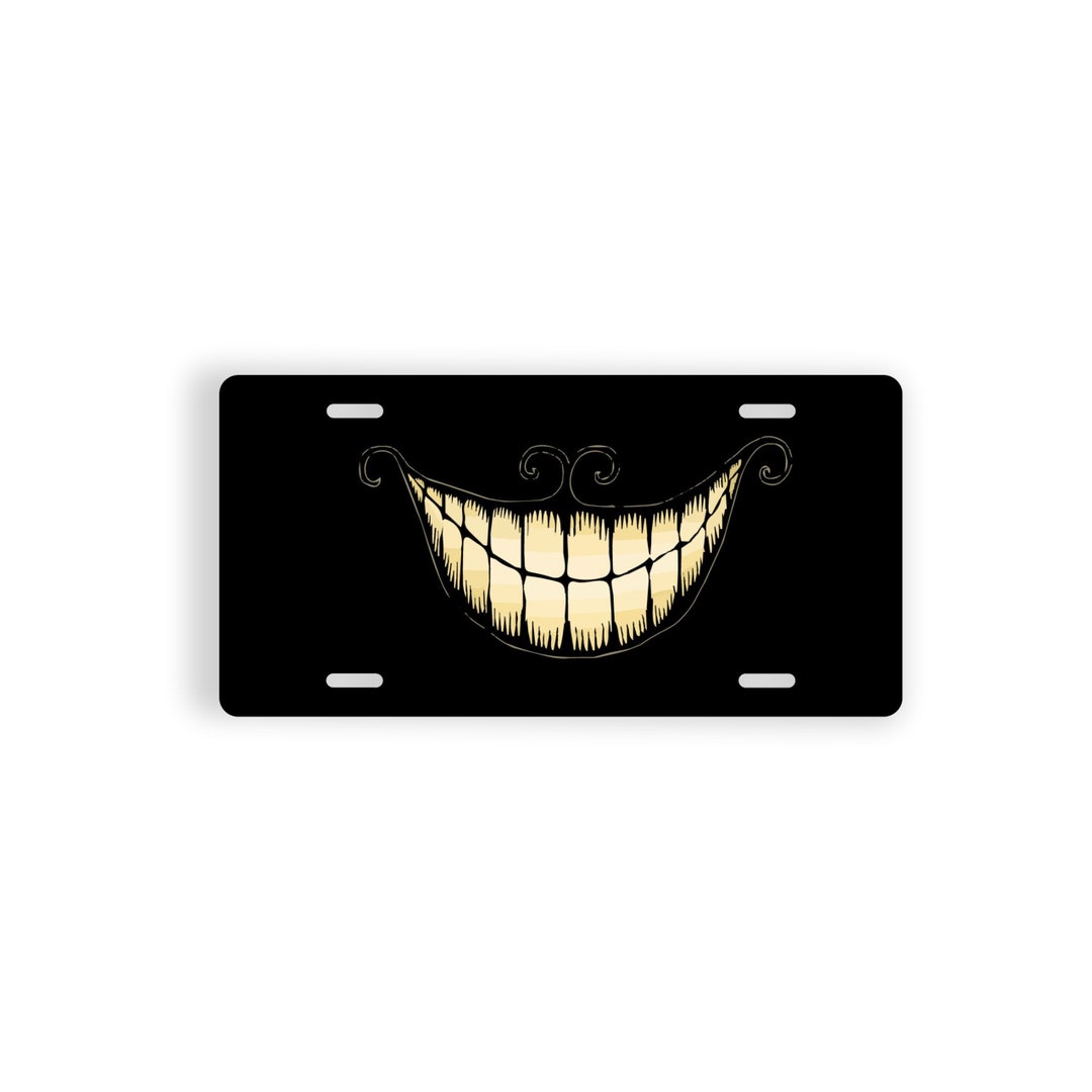 Cheshire Cat Smile Novelty License Plate - Etsy
