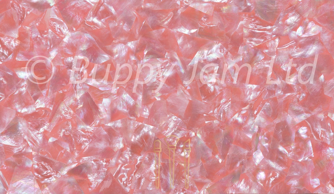 Elegant Mother of Pearl Sheet Pink Irregular in 2 Sizes for Sign Making ...