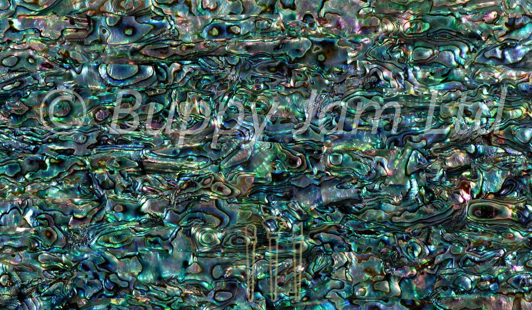 Flexible Abalone Sheet Black Lacquered, Perfect for Jewellery Making ...