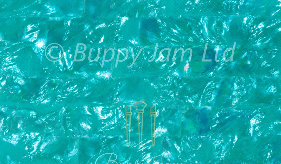 Flexible Real Mother of Pearl Sheet Peacock Green, Laser Cut Diamond ...