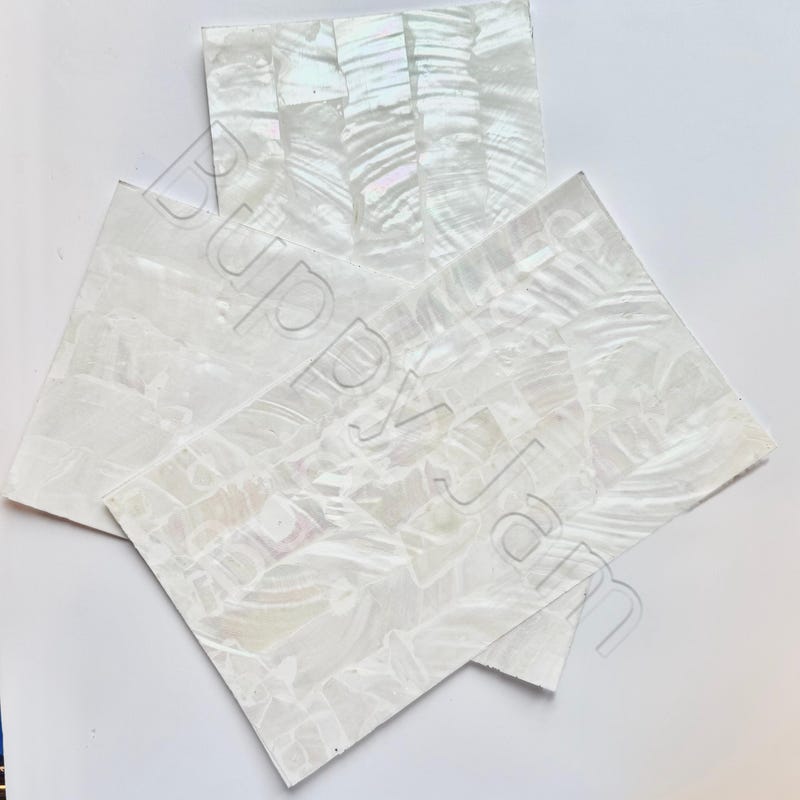 Mother Pearl White Sheet - Etsy UK