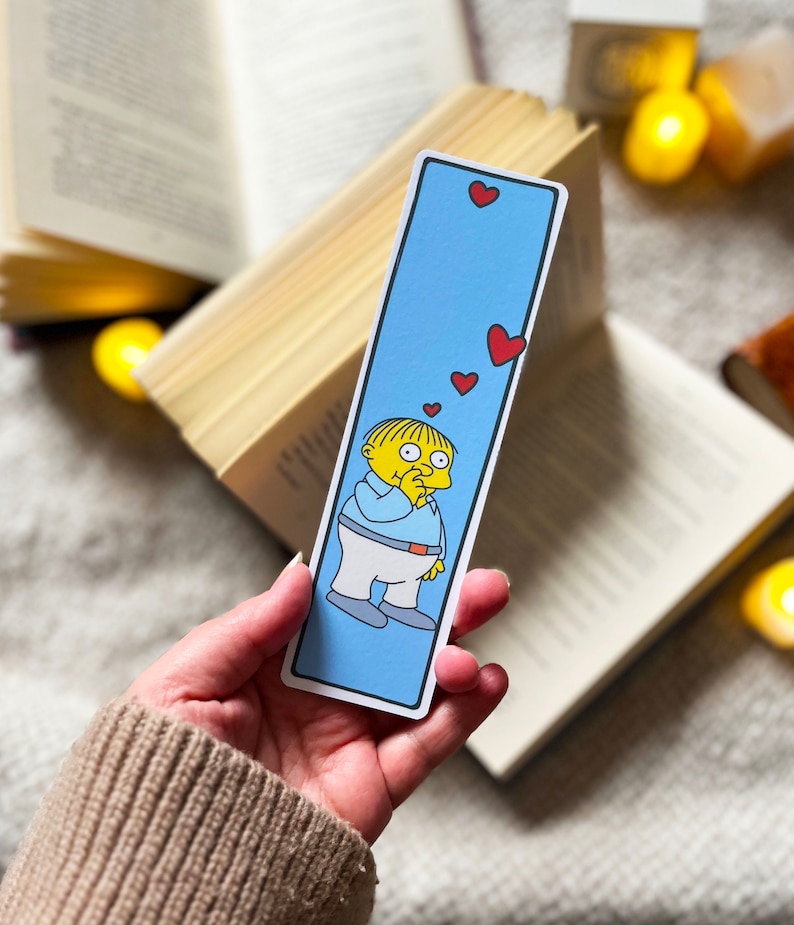 I Choo Choo Choose You Handmade Simpsons Bookmark, Ralph Wiggum, Ideal ...