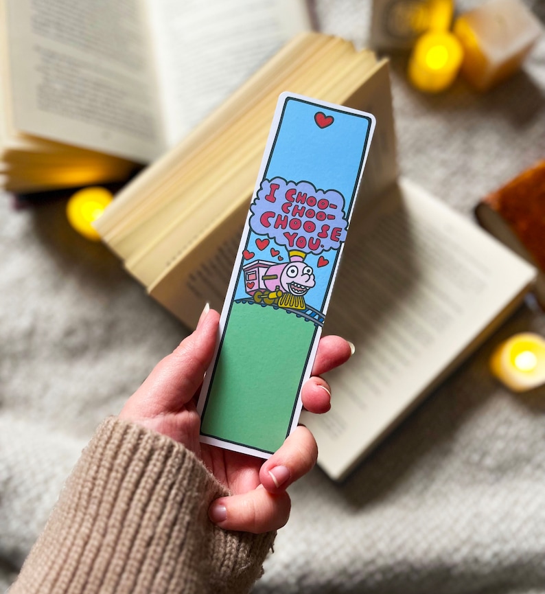 I Choo Choo Choose You Handmade Simpsons Bookmark, Ralph Wiggum, Ideal ...